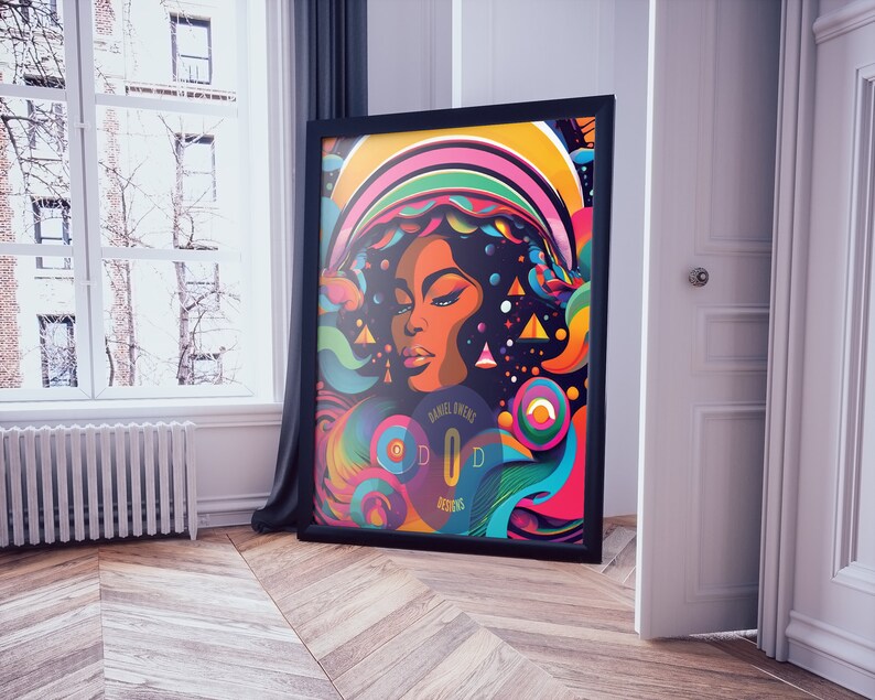 Galactic Goddess Original Art Piece - Etsy