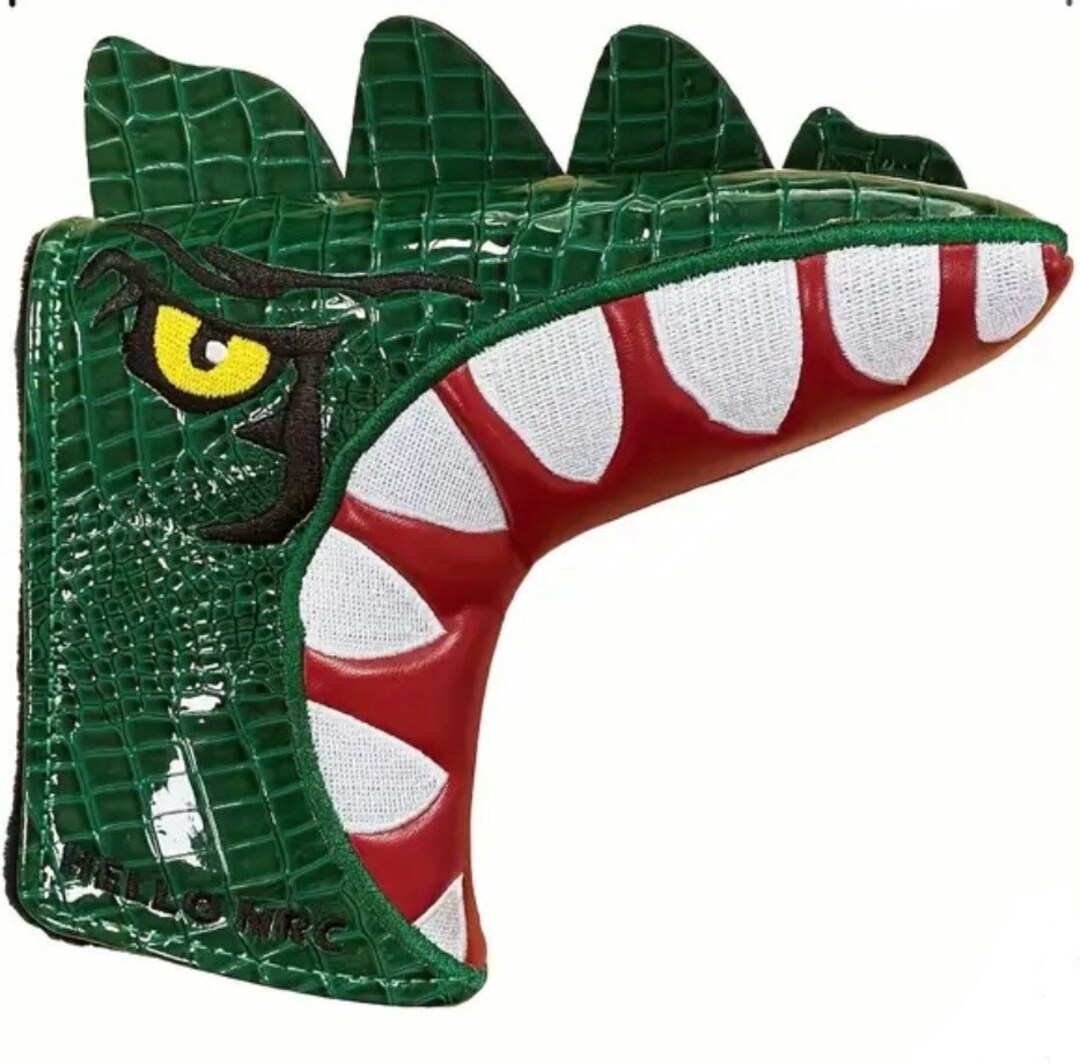 Golf Club Headcover Dinosaur Dragon Putter Cover - Etsy