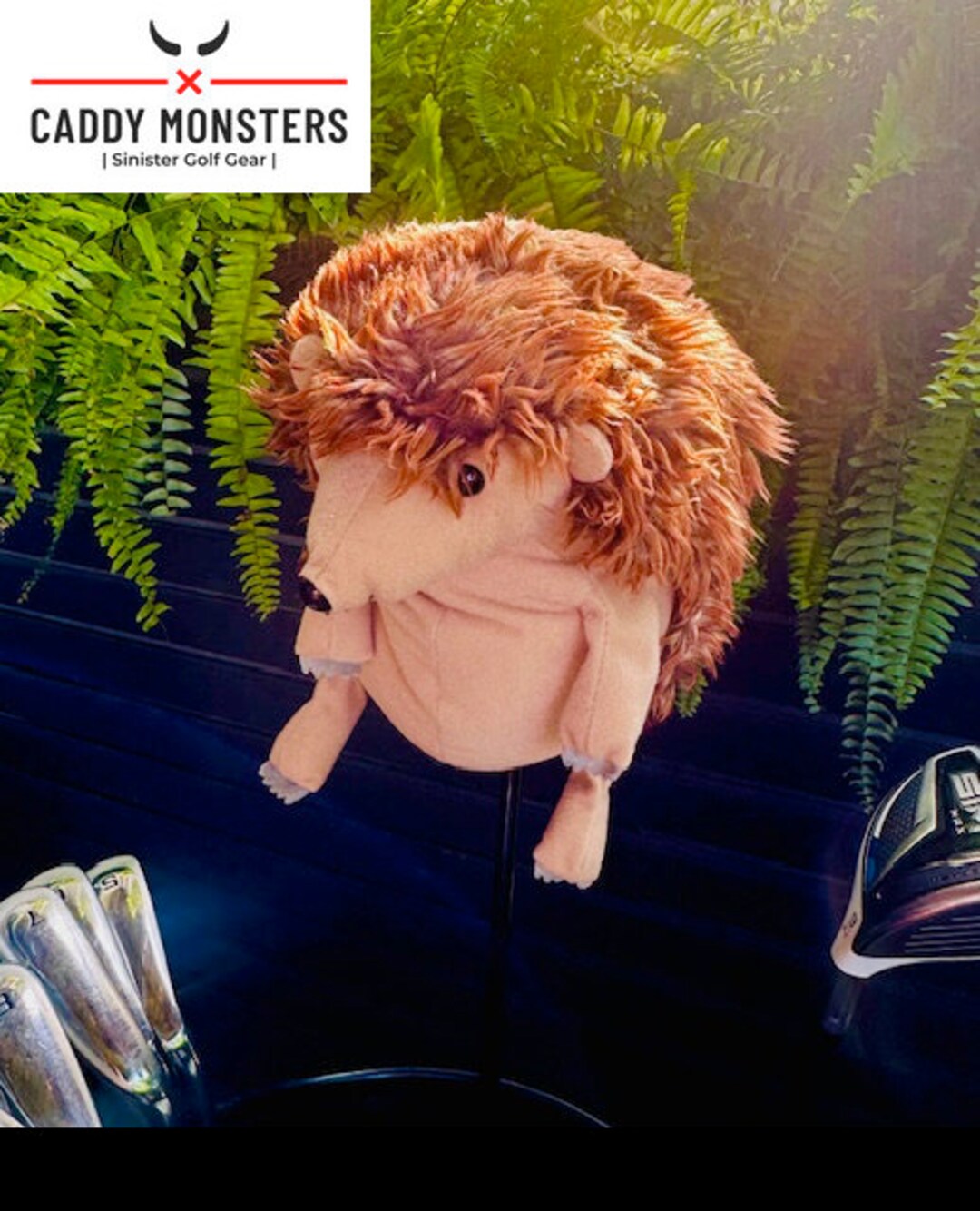 Golf Club Headcover Hedgehog Animal Driver Cover New CADDY MONSTERS - Etsy