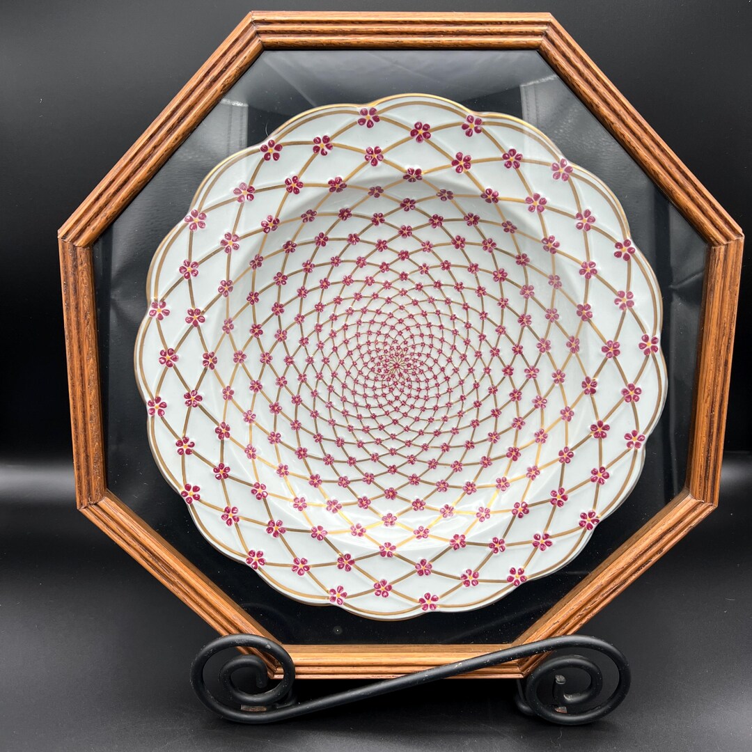 Haviland Limoges Empress Elizabeth of Russia Metropolitan Museum of Art Reproduction Plate 10.5 ...