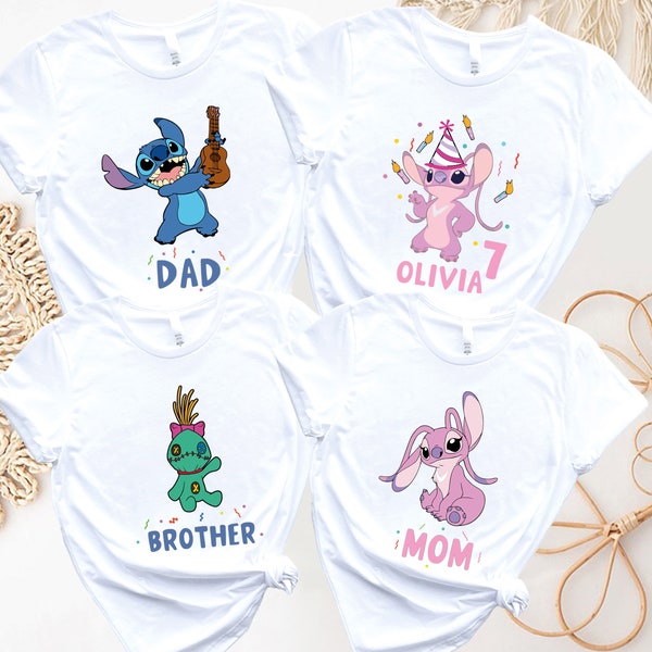 Stitch Family Matching Shirt - Etsy