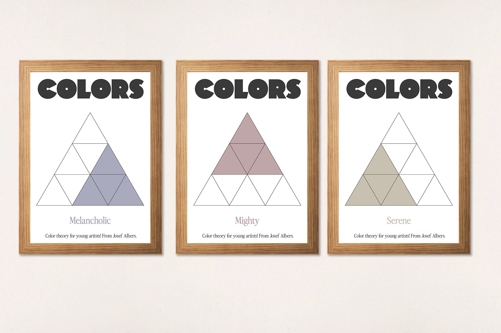 7 Educational Color Theory Poster, Homeschool Print, Printable Wall Art ...