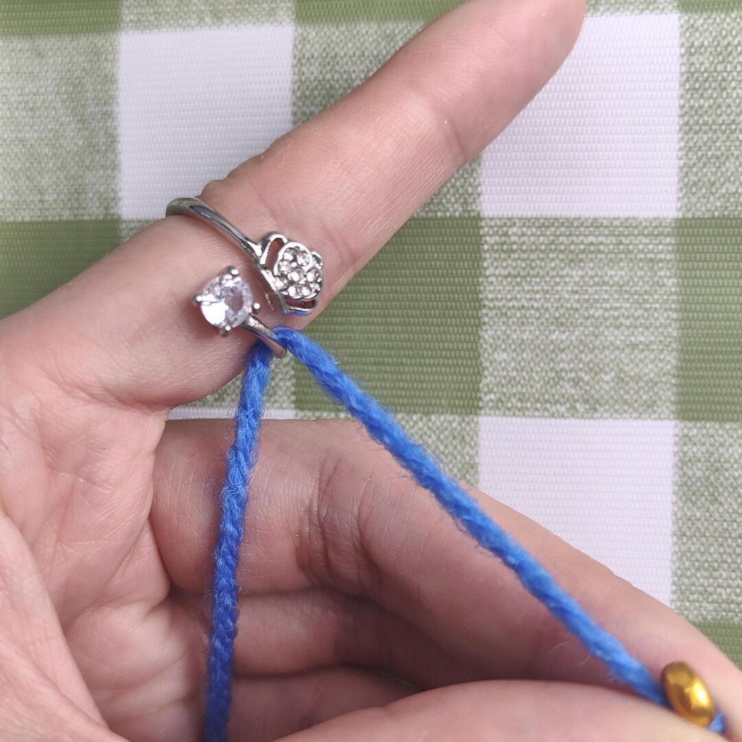 Crown Yarn Tension Ring Tension Ring Elegant Crochet Tension Ring ...