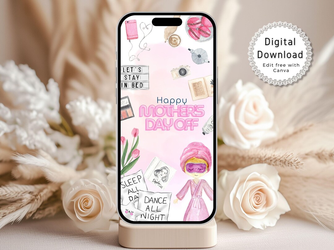 Digital Mother’s Day Card, Mothers Day Card Digital, Mothers Day E-card ...