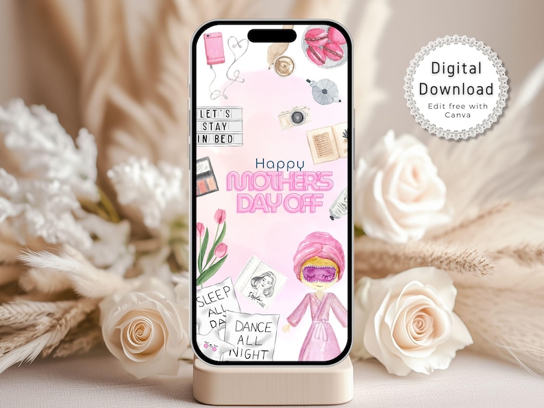 Digital Mother’s Day Card, Mothers Day Card Digital, Mothers Day E-card ...