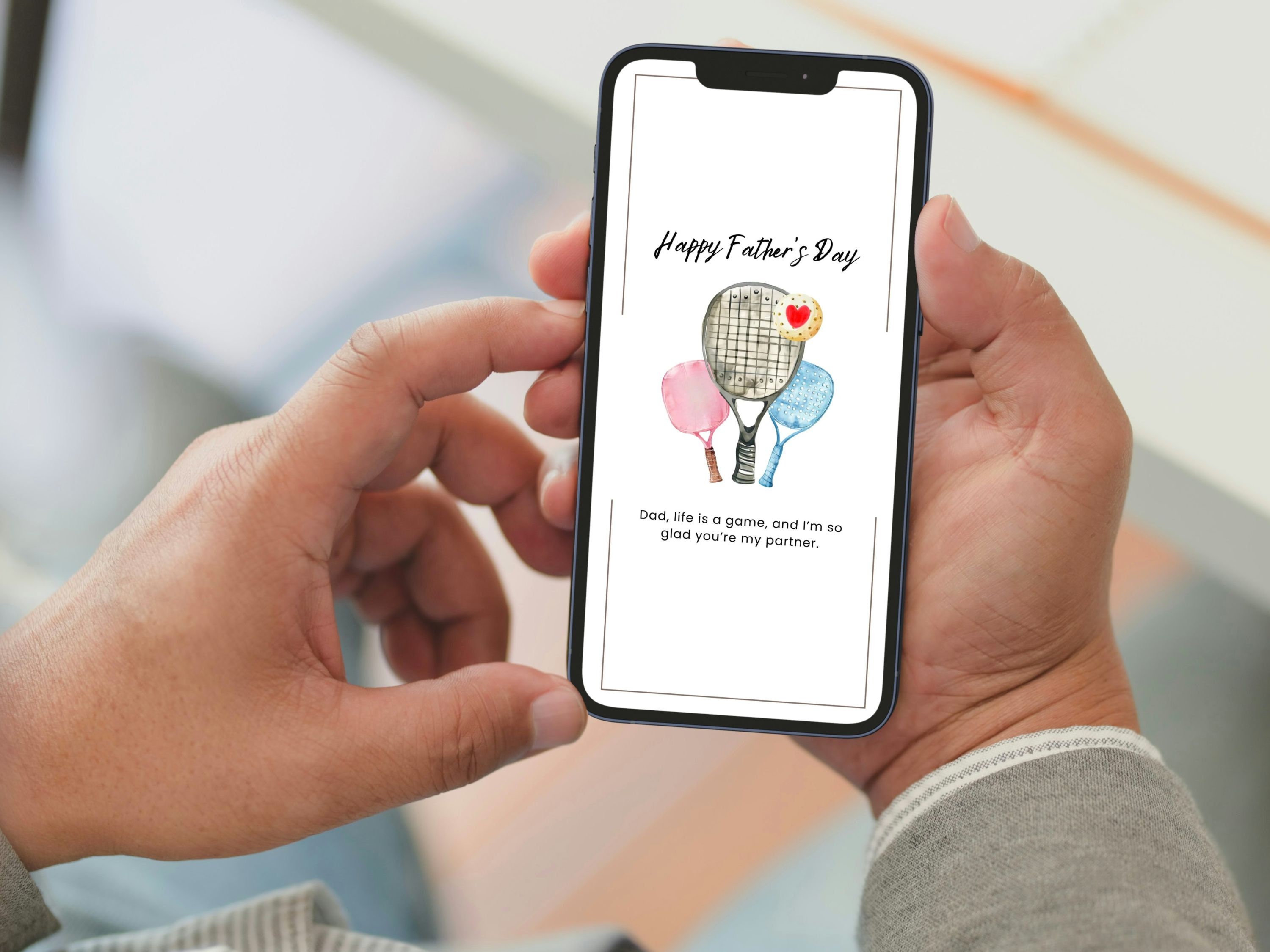Animated Father’s Day E-card, Funny Fathers Day Card Video Custom ...