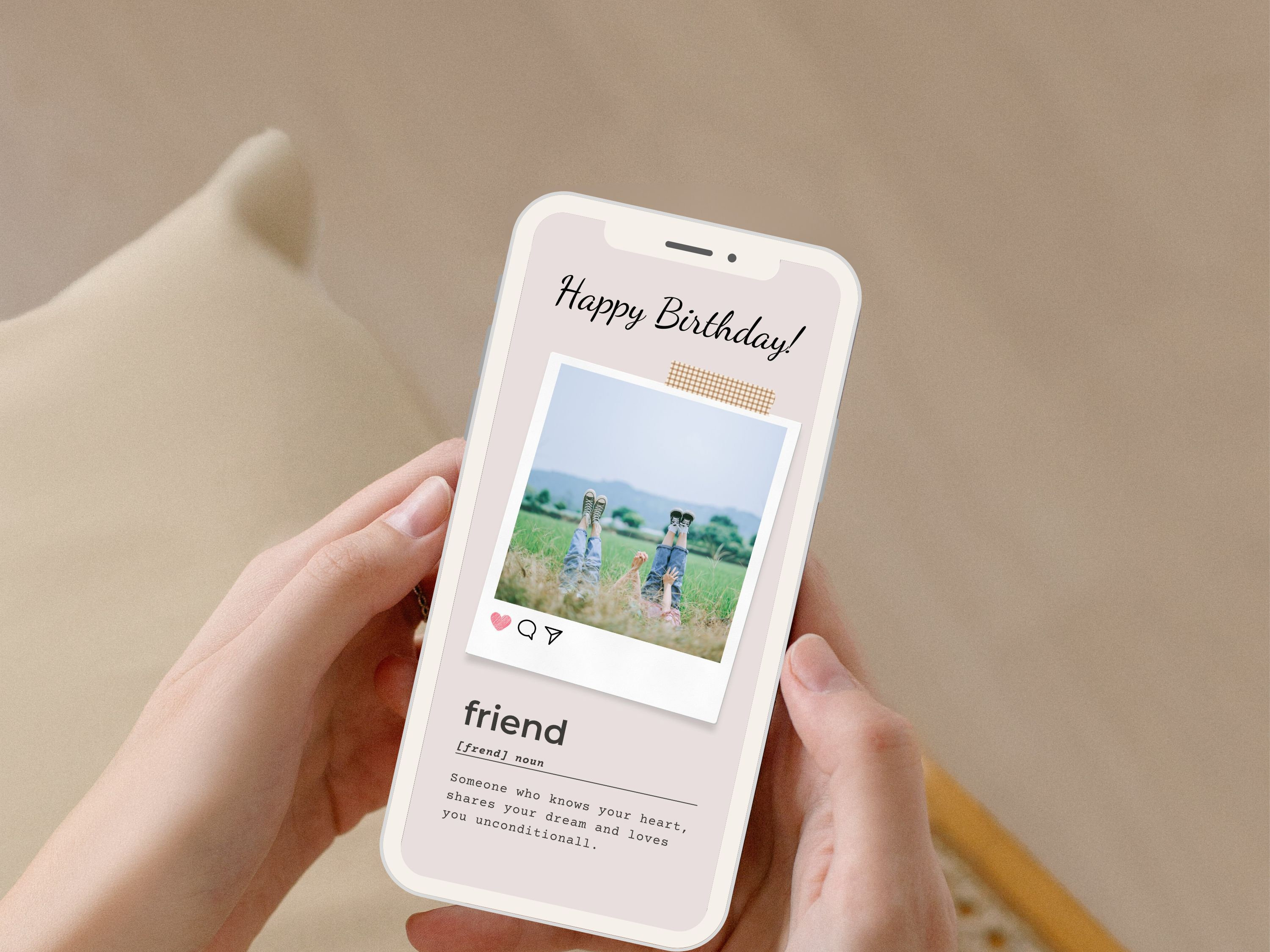 Animated Birthday E-card, Custom Photo Card Video, Digital Greeting ...