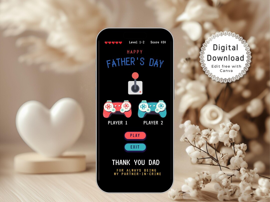 Father’s Day Ecard, Electronic Fathers Day Card, Digital Father’s Day ...