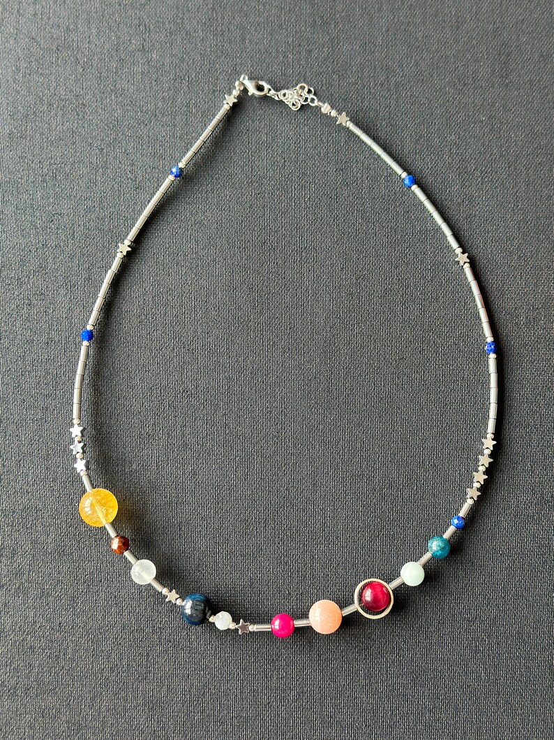Solar System Necklace - Etsy