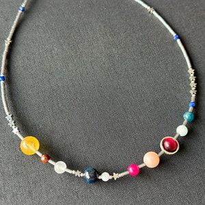 Solar System Necklace - Etsy