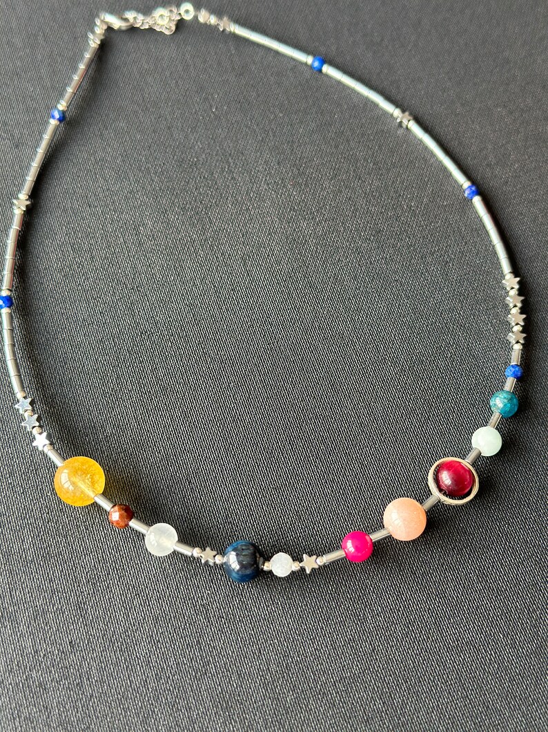 Solar System Necklace - Etsy