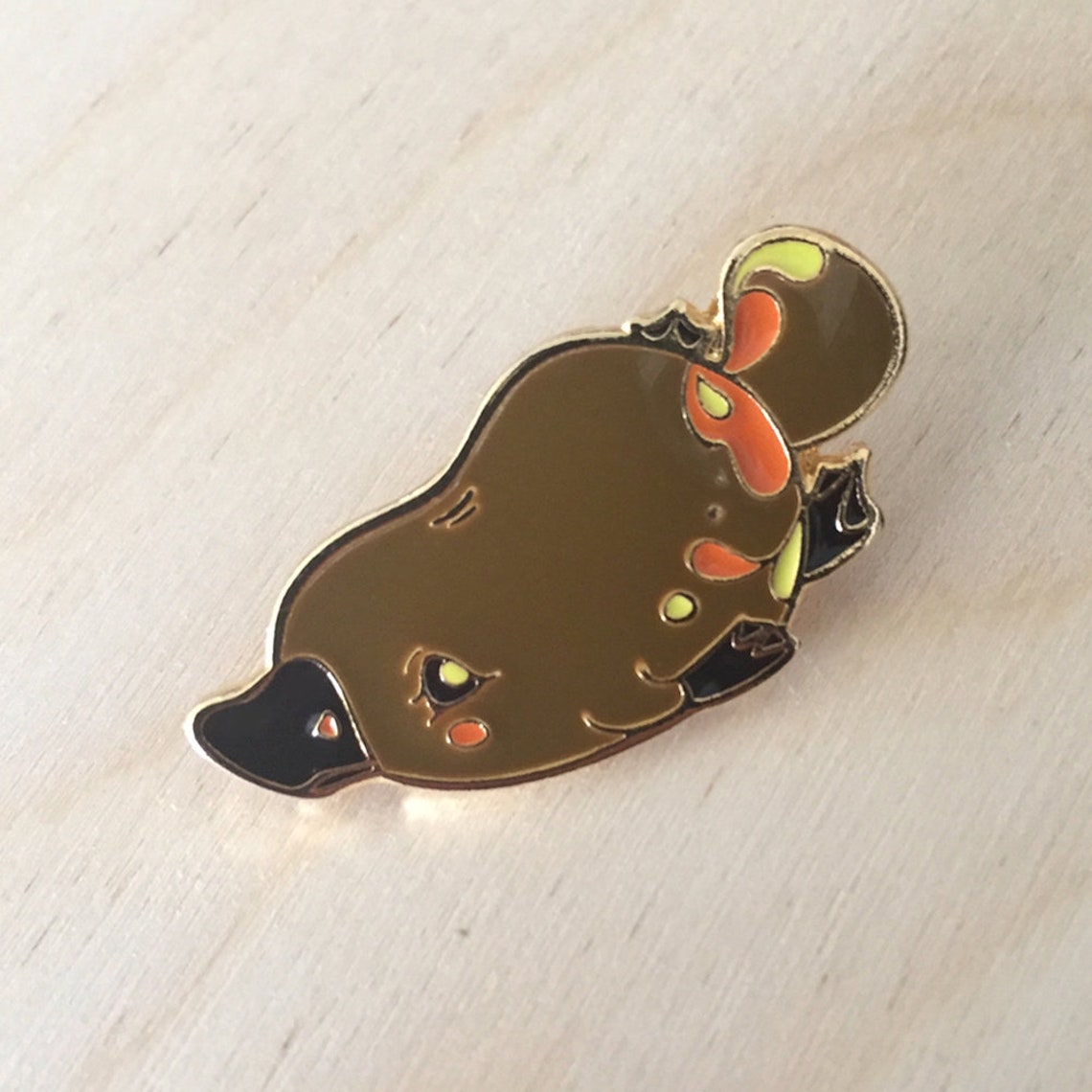 Platypus Enamel Pin | Etsy