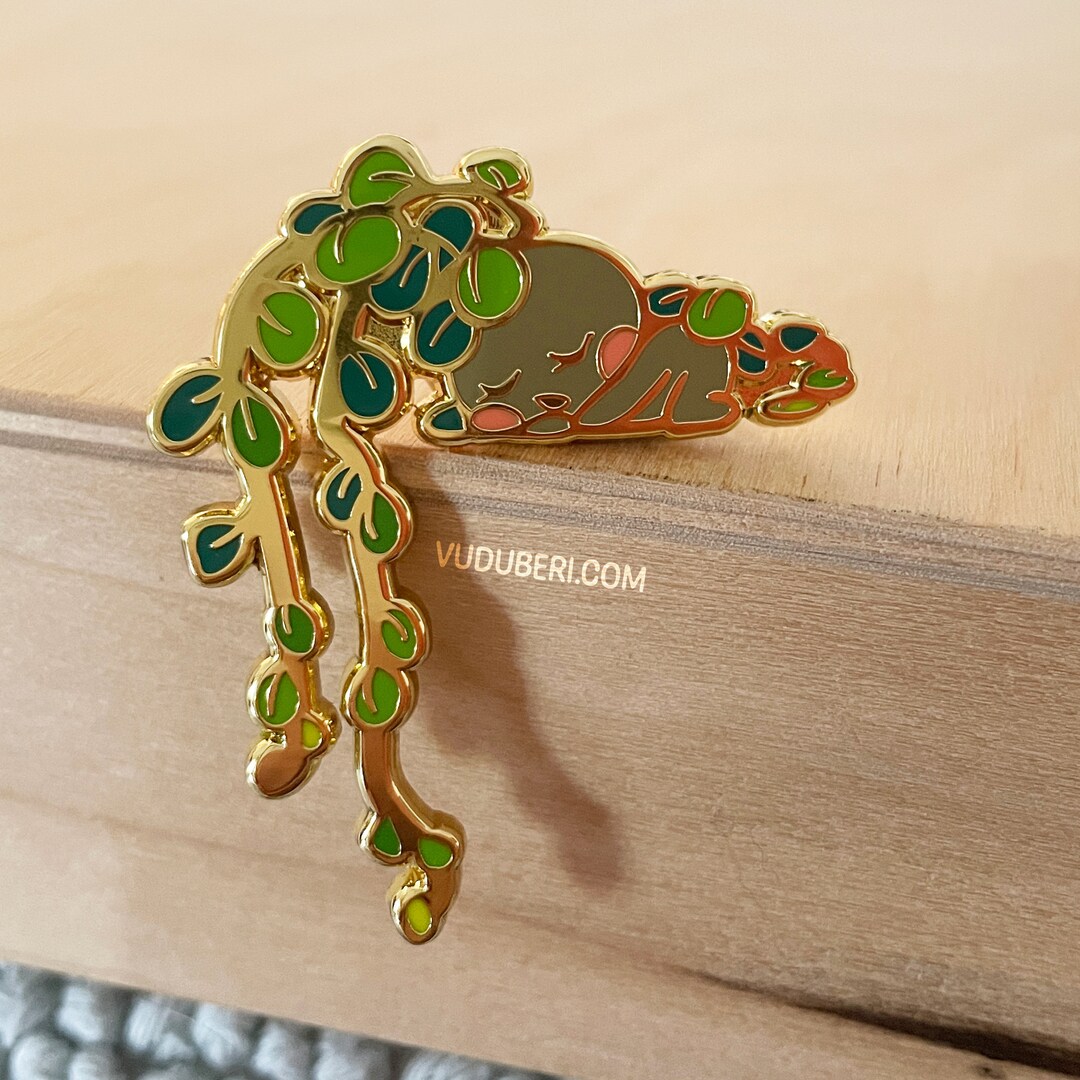 Plant People - String of Coins - Enamel Pin - Etsy