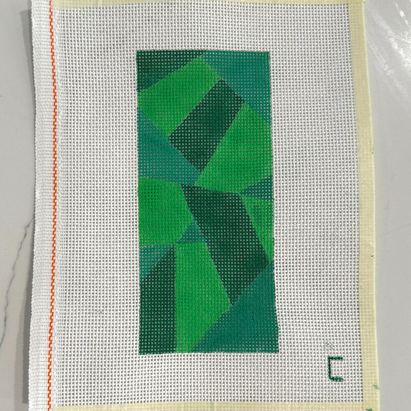 Geometric Needlepoint - Etsy