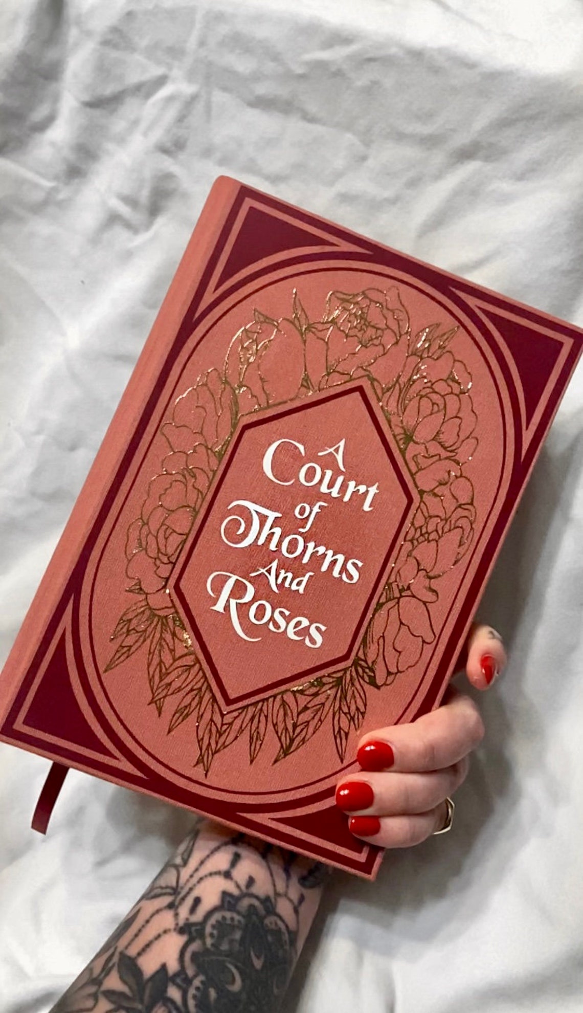 ACOTAR Book 1, A Court of Thorns and Roses Special Edition Rebound Hard ...