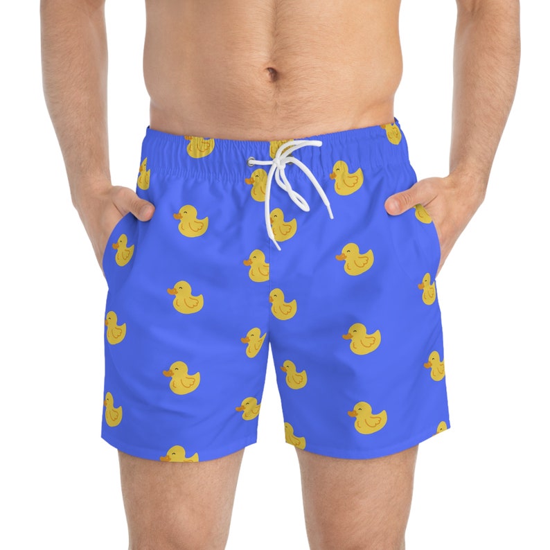 Unique Rubber Duck Men's Swim Trunks Make a Splash in Style - Etsy