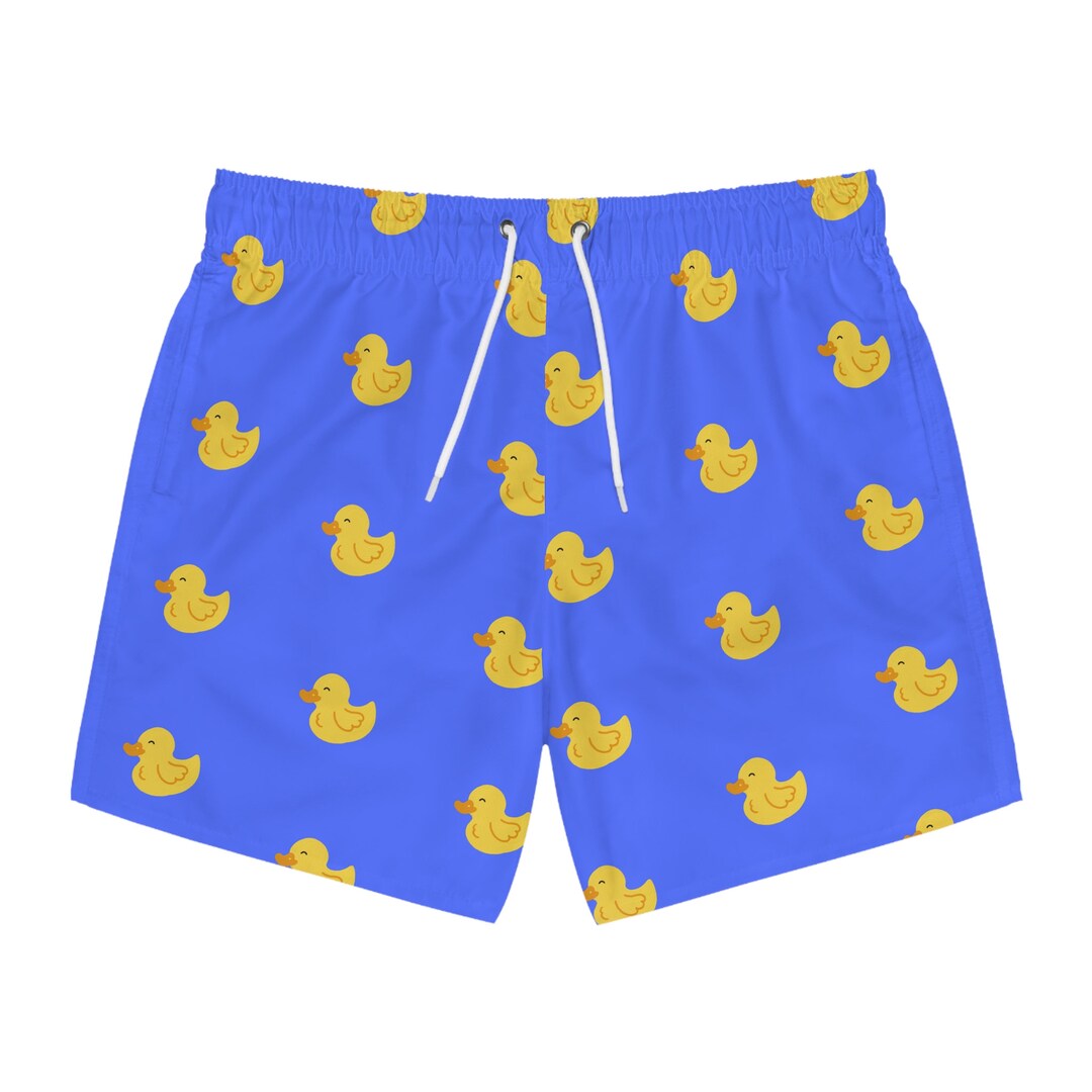 Unique Rubber Duck Men's Swim Trunks Make a Splash in Style - Etsy