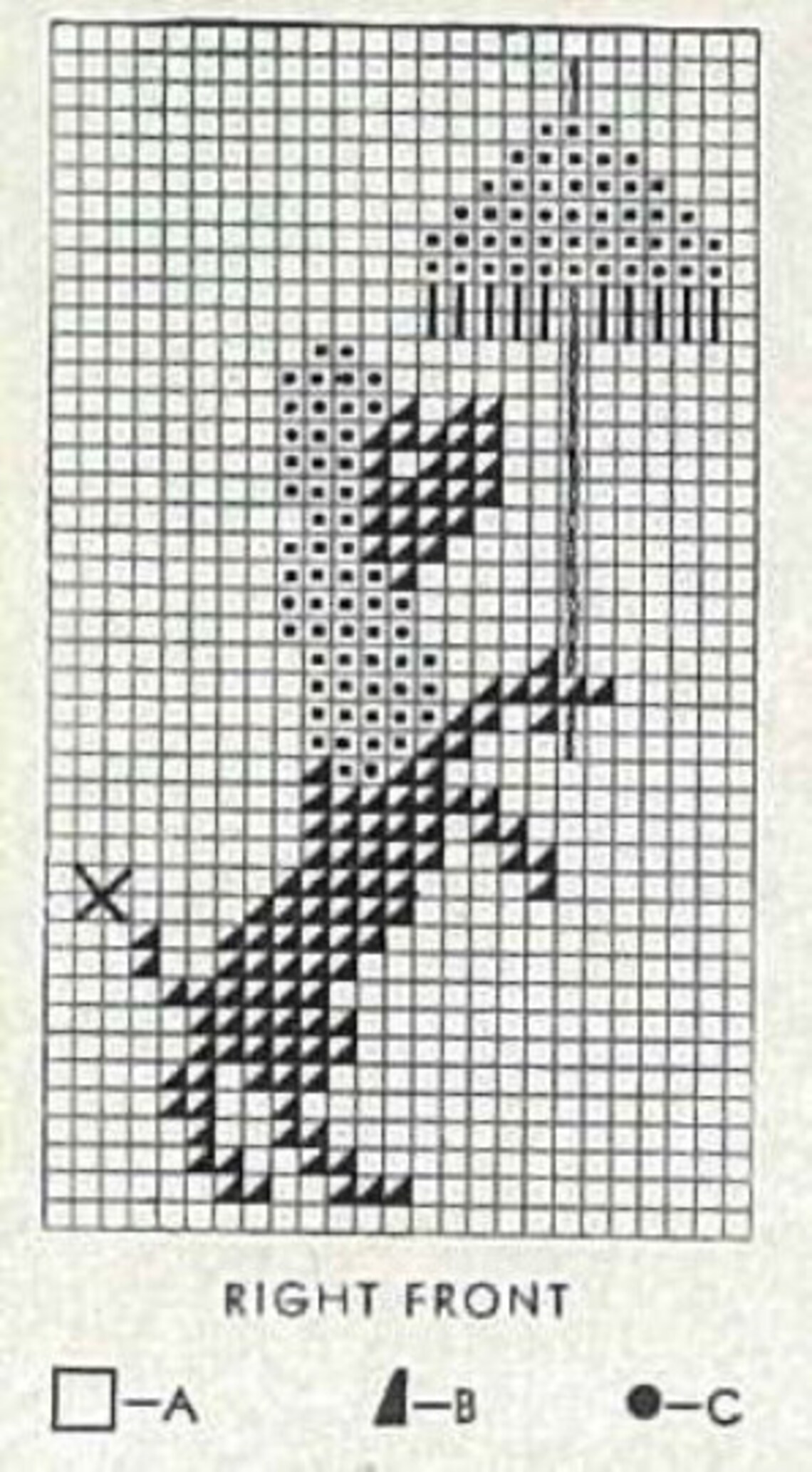 Vintage 1951 Poodle Sweater Knitting Pattern Applique Jumper PDF ...