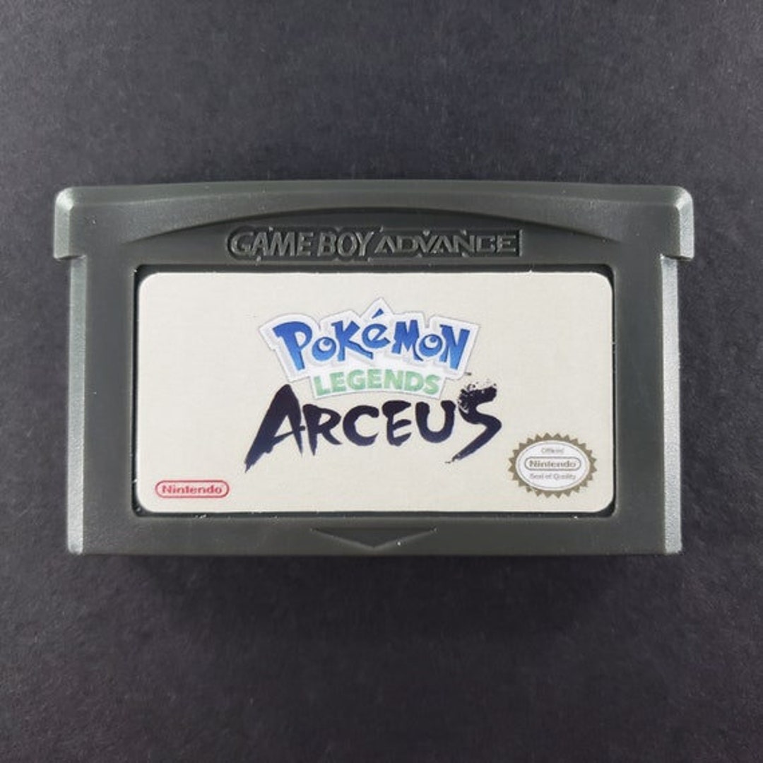 Pokemon Legends Arceus for Gameboy Advance - Etsy