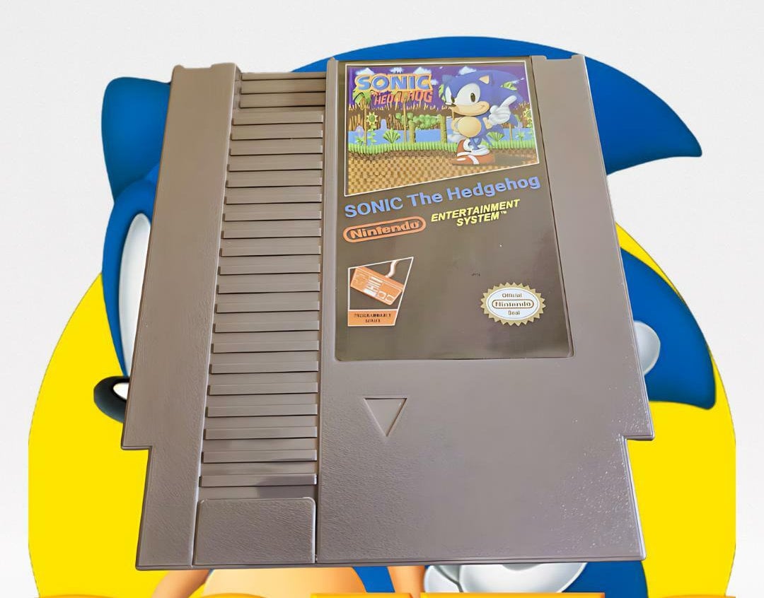 Sonic the Hedgehog Game NES Cartridge New Retro Video Game - Etsy