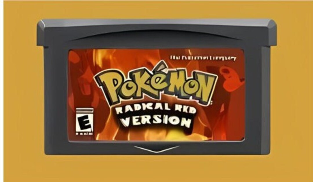 Pokemon Radical Red Version for Gameboy Advance - Etsy