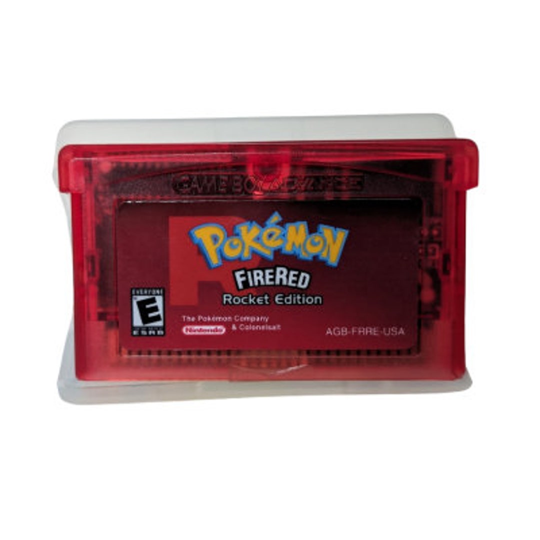 Pokeman Firered Rocket Edition for Gameboy Advance Red Shell - Etsy