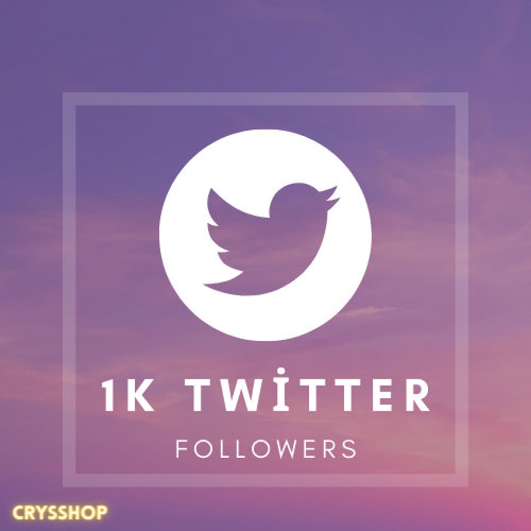 Grow Your Twitter Following by 1K Fast Delivery, Guaranteed Followers ...