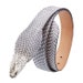 Cobra Snake Belt With Head Natural Leather Lining Genuine Handmade 1 1/ ...