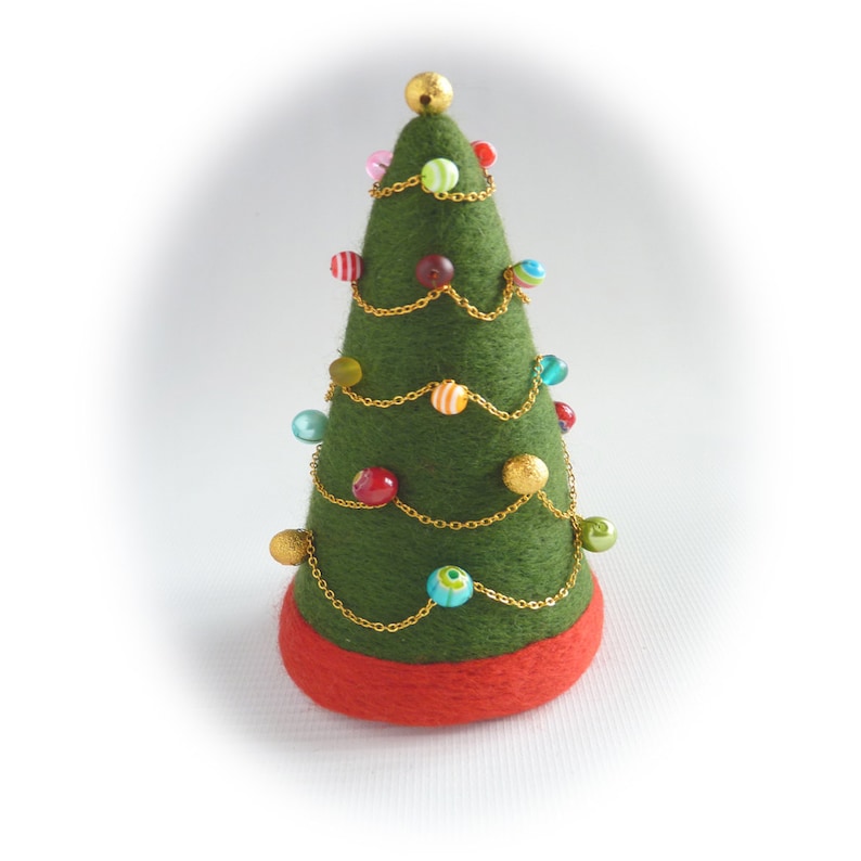 Needle Felt Christmas Tree Trio PDF Digital Pattern - Etsy