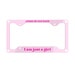 Just A Girl Cute License Plate Frame Gen Z New Driver Gifts Cute Car ...