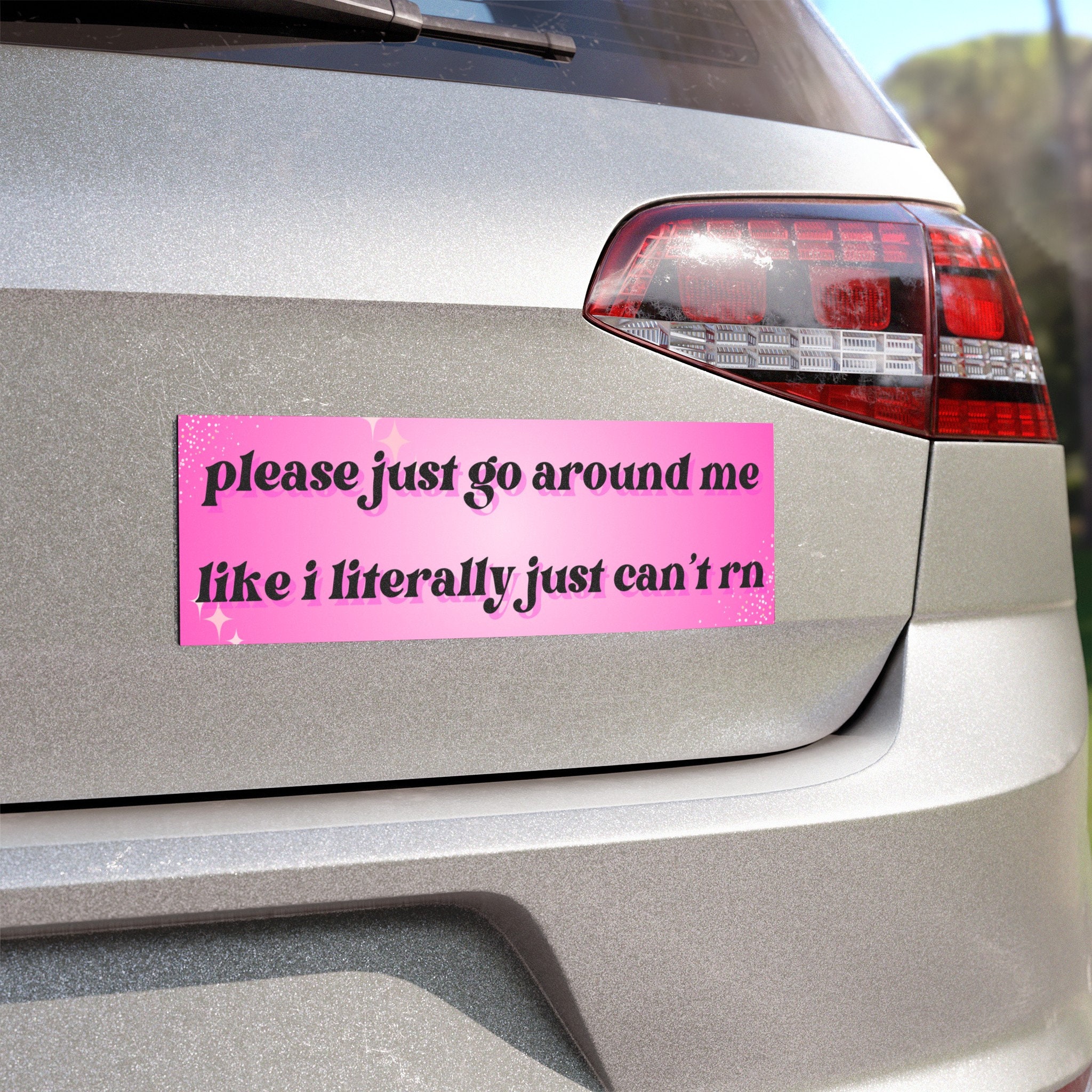 Funny Meme Car Bumper Magnet Y2K Meme Magnets Car Decor Gen Z Humor ...