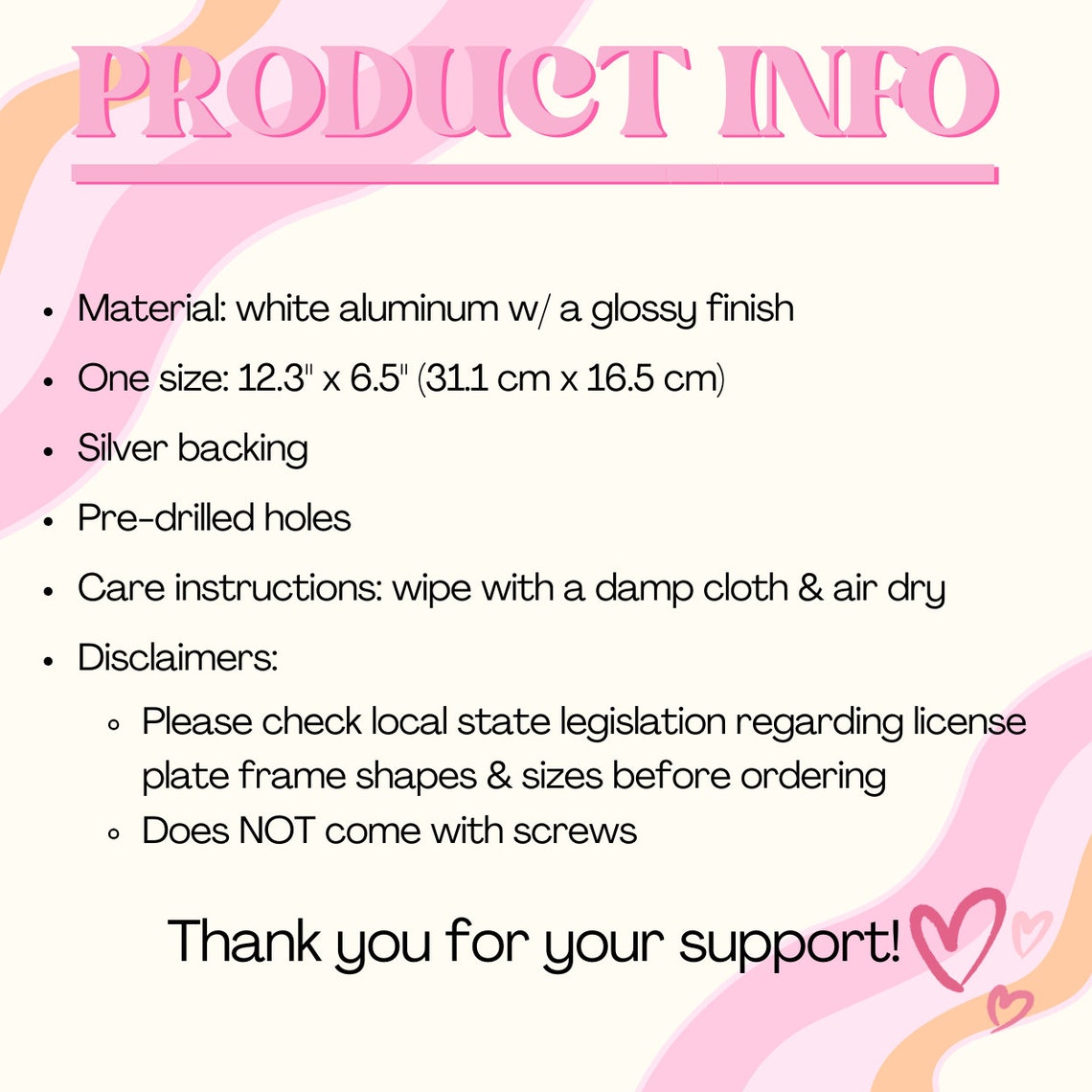 Just A Girl Cute License Plate Frame Gen Z New Driver Gifts Cute Car ...