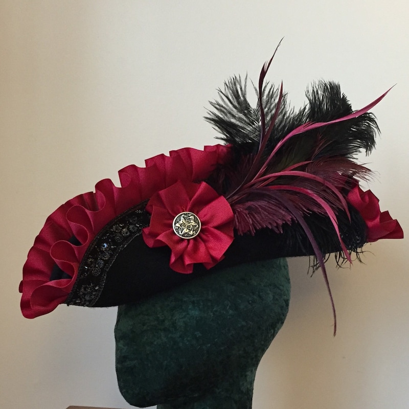 Tricorn Pirate Hat - Etsy