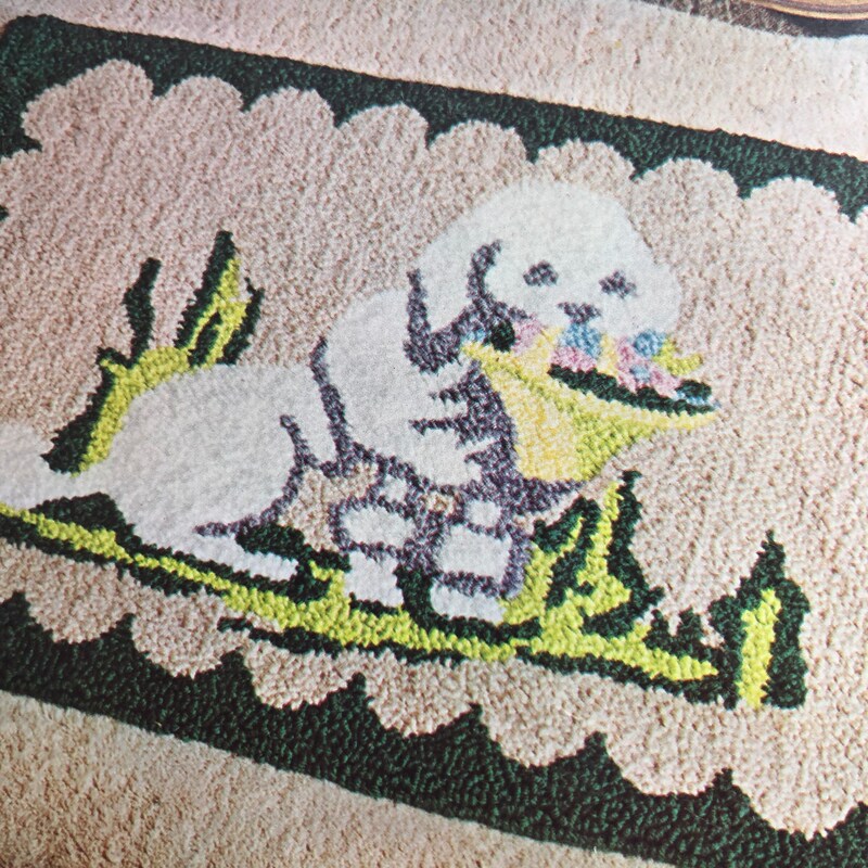 Poodle Rug - Etsy