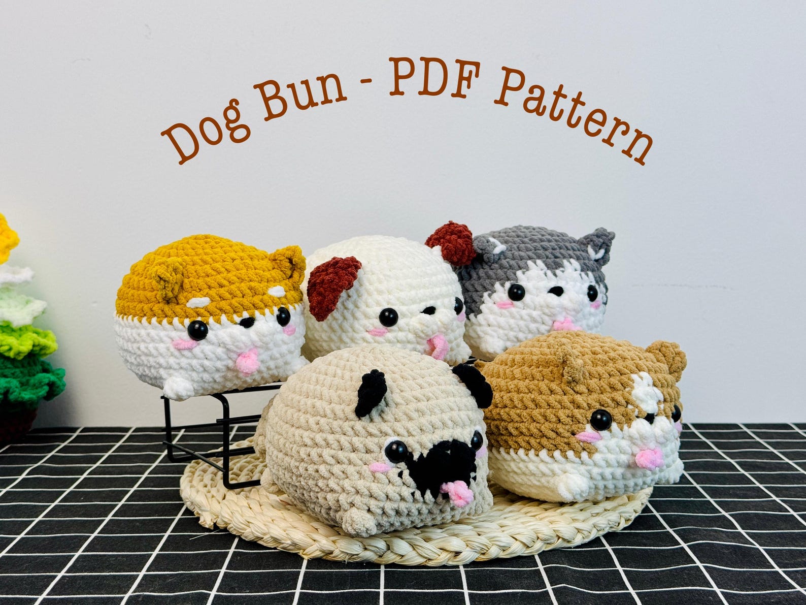 Loaf Dog Crochet Pattern Bundle: 5-in-1 Amigurumi, NO SEW (digital PDF ...