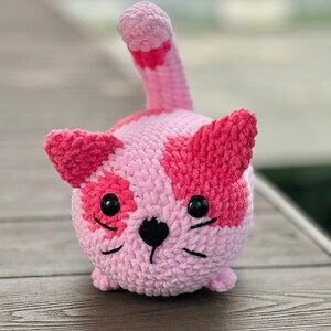 2 in 1 Loaf Cat Crochet Pattern Bundle ,no Sew, Loaf Cat Amigurumi ...