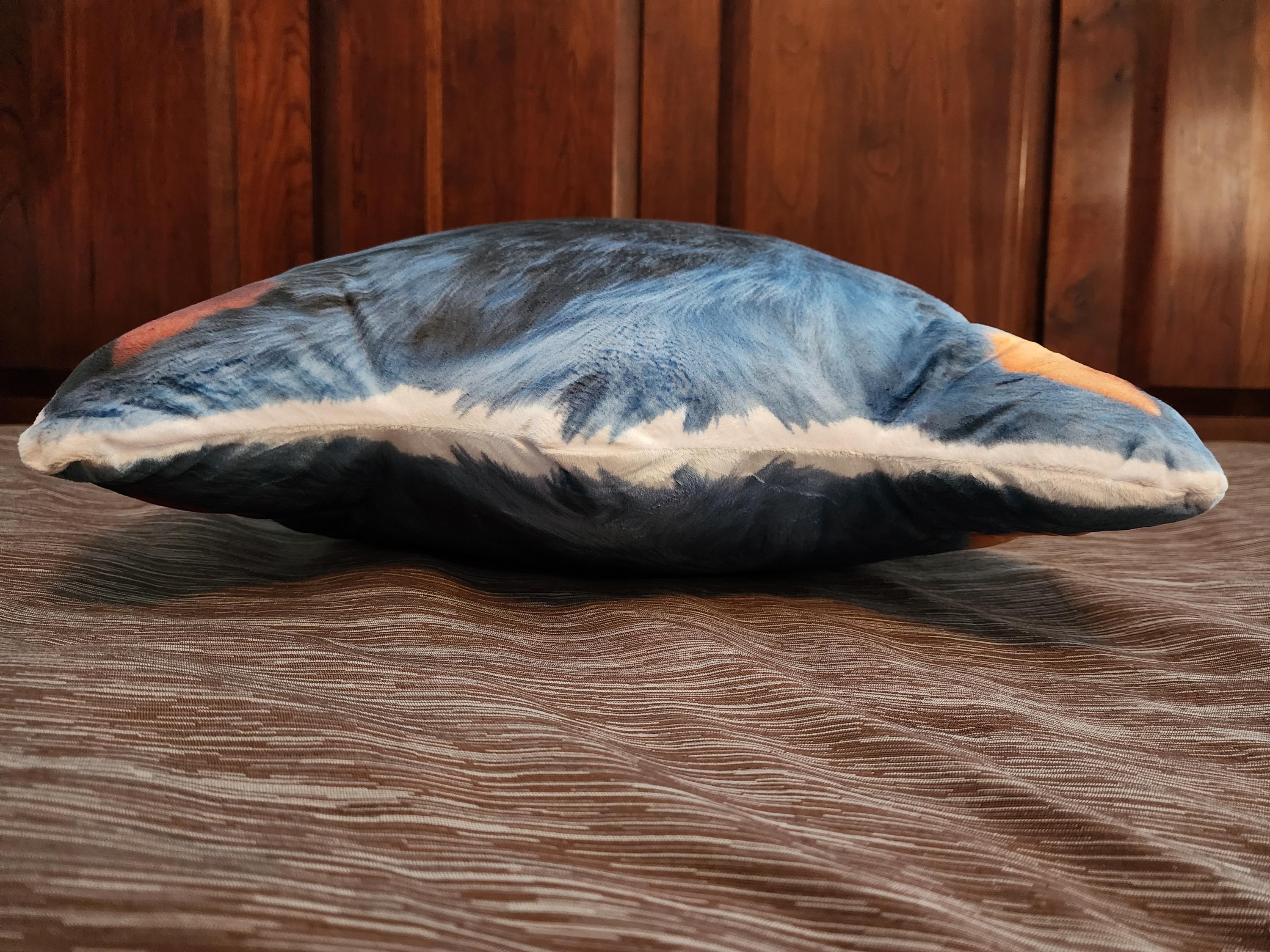 Biodiversity Halloween Werewolf Pillow, Blue Werewolf, Wolves Help ...