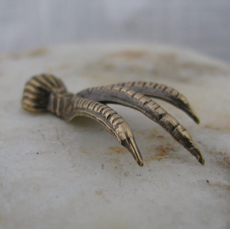 New - Steampunk Avian Bird Claw Talon Large Antique Brass 1264 - 6 ...