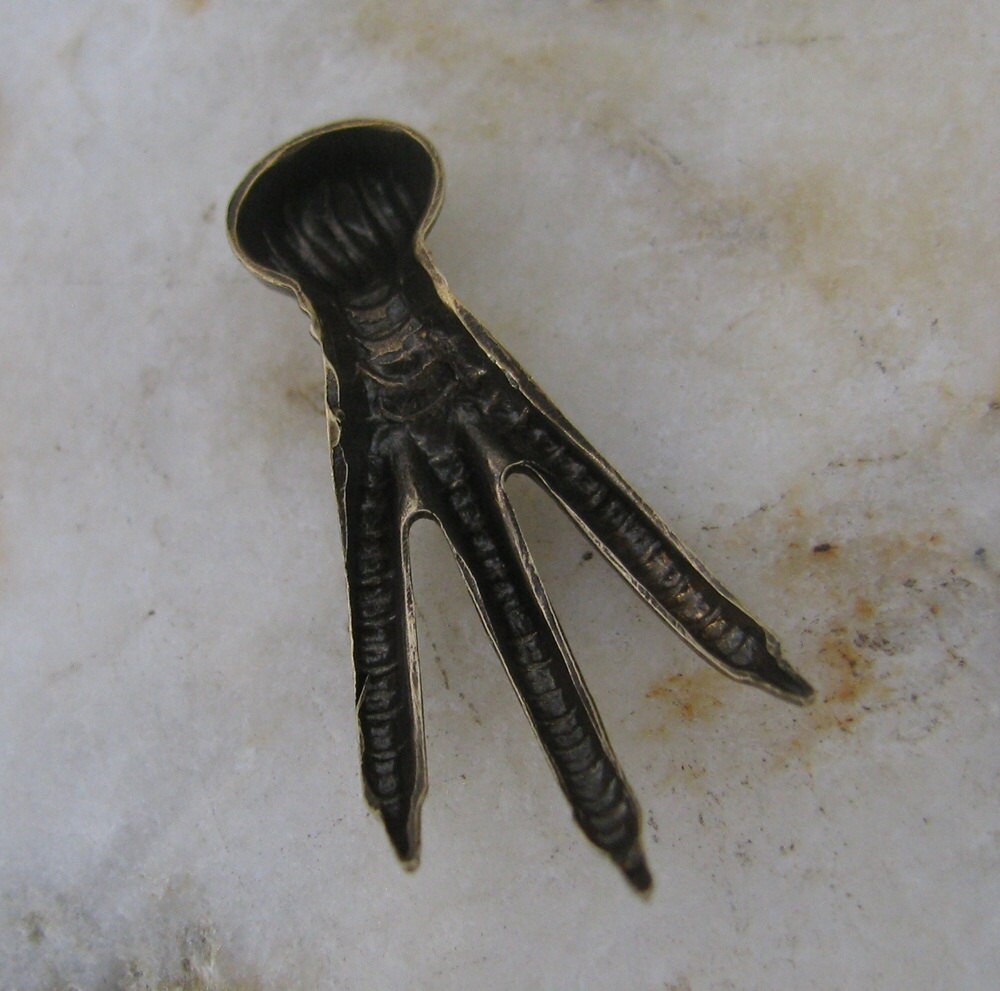 New - Steampunk Avian Bird Claw Talon Large Antique Brass 1264 - 6 ...