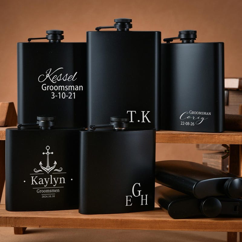 Engraved Flasks - Etsy