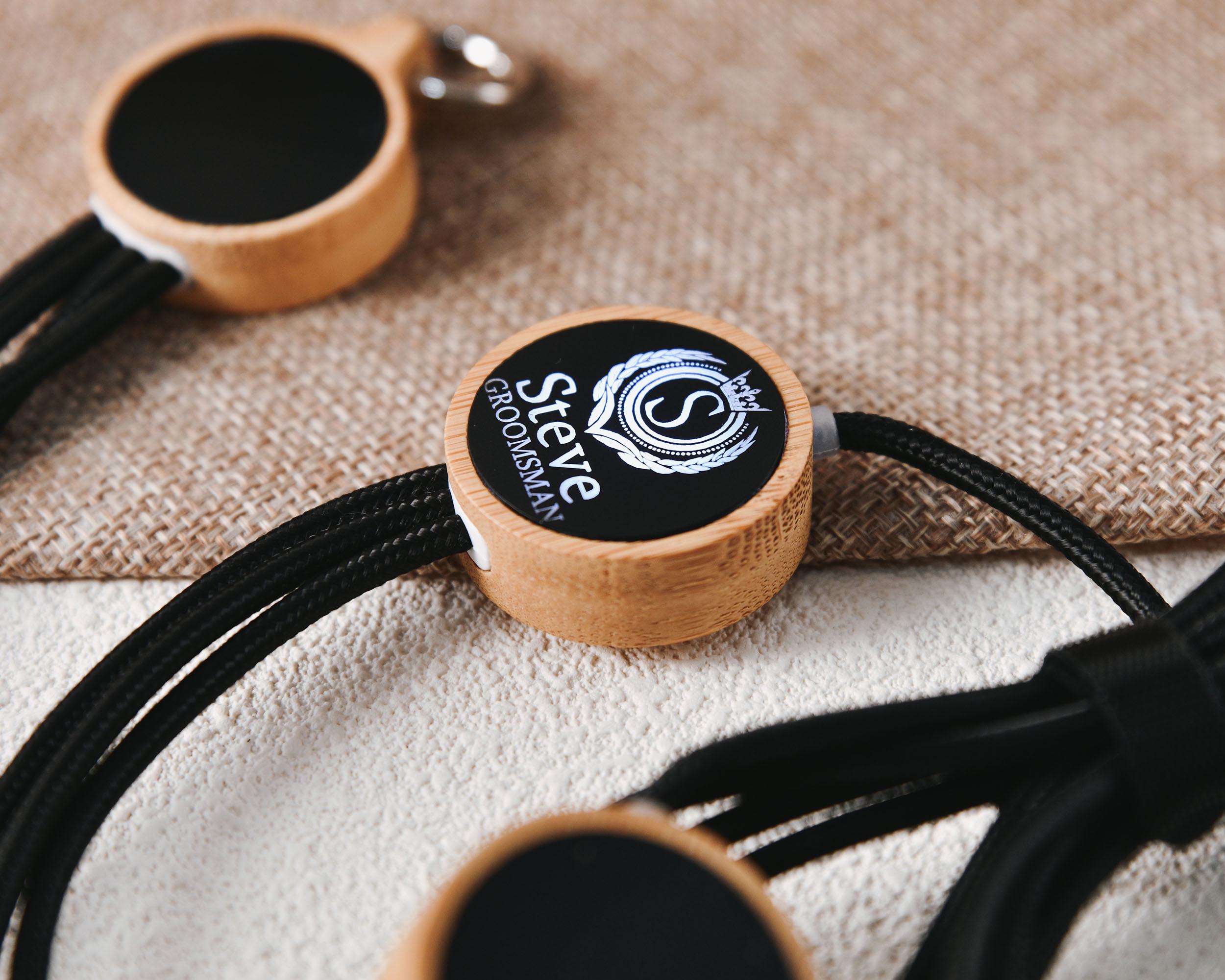 Personalized Groomsmen Charging Cables, Custom Corporate Party Gifts ...