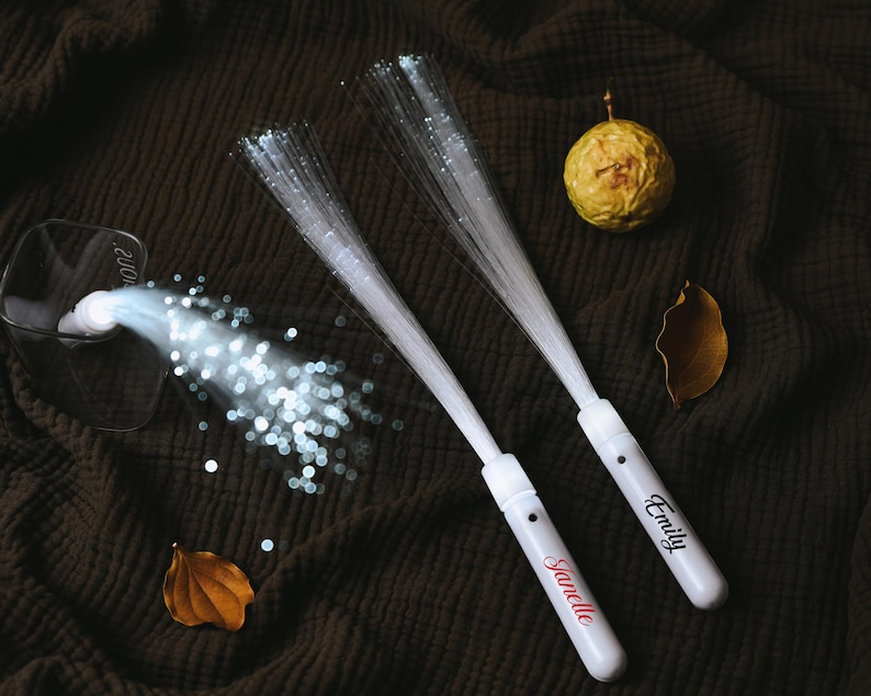 Ersonalized Custom Fiber Optic LED Light Sticks - Ideal Wedding ...