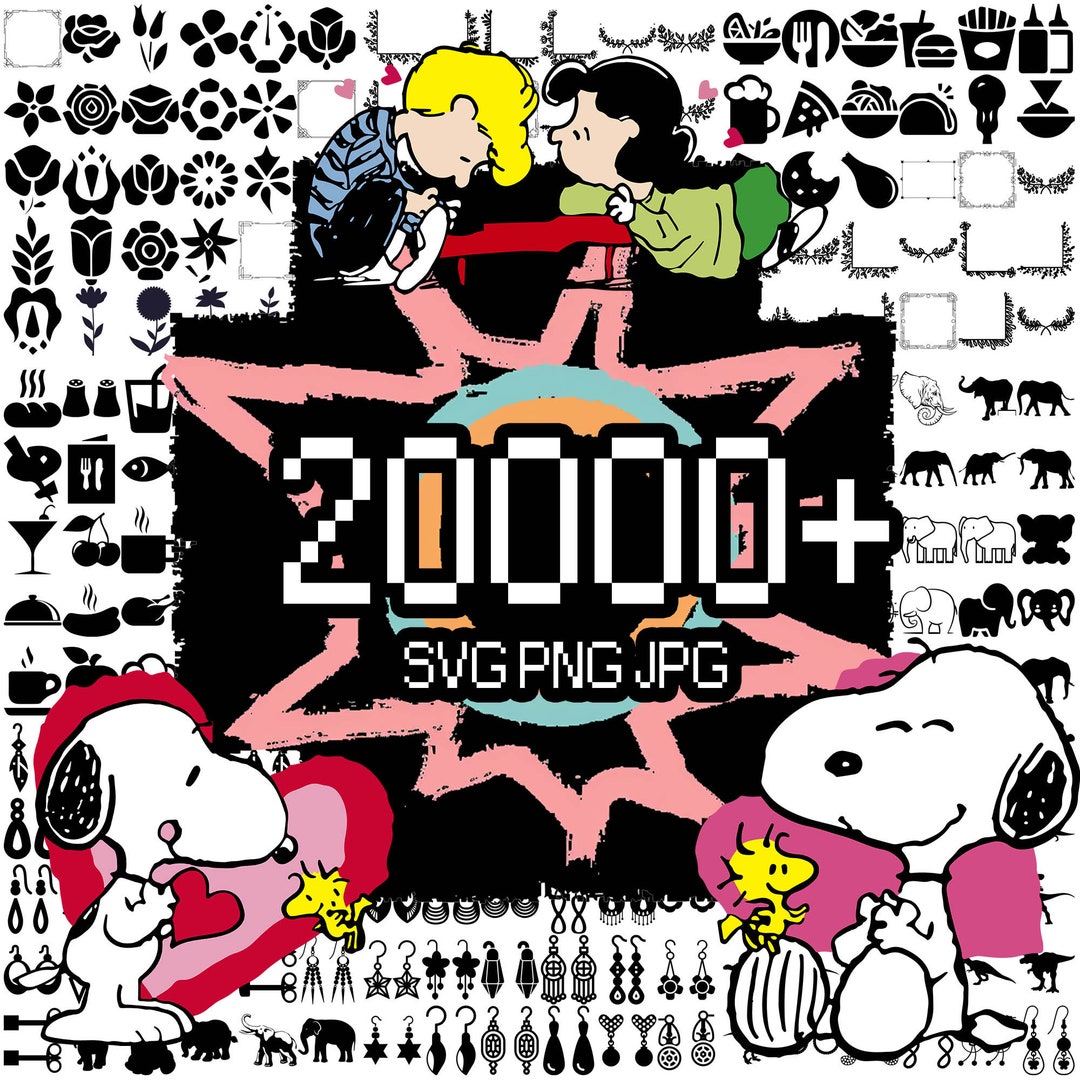20,000 MEGA Bundle/cartoons Designs/t-shirt Designs/cricut/instant ...