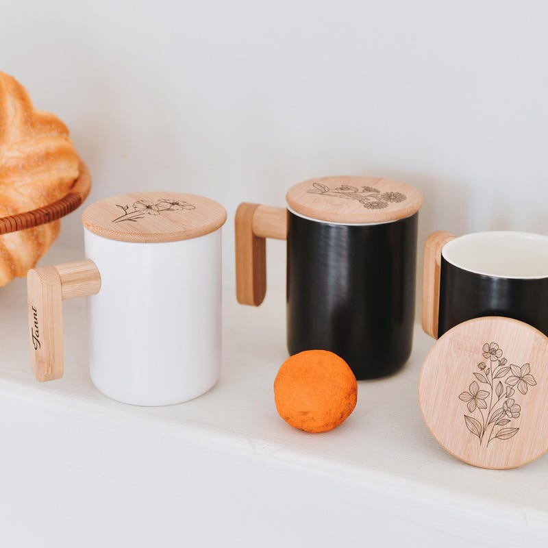 Coffee Mug Cover Lid - Etsy