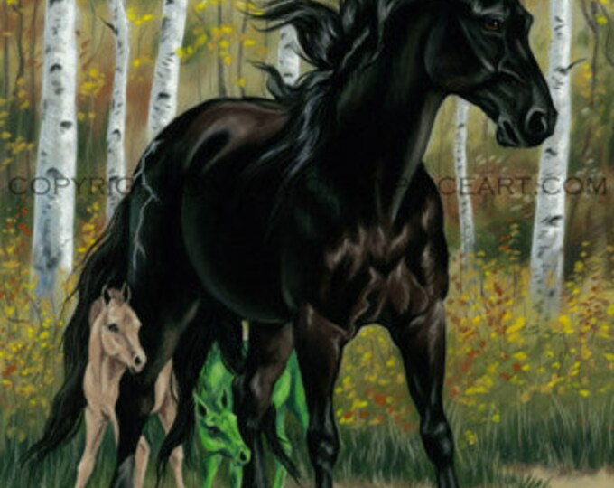 Bella Sara Baby Bella Series Print of Original Pastel Artwork by Cindy ...