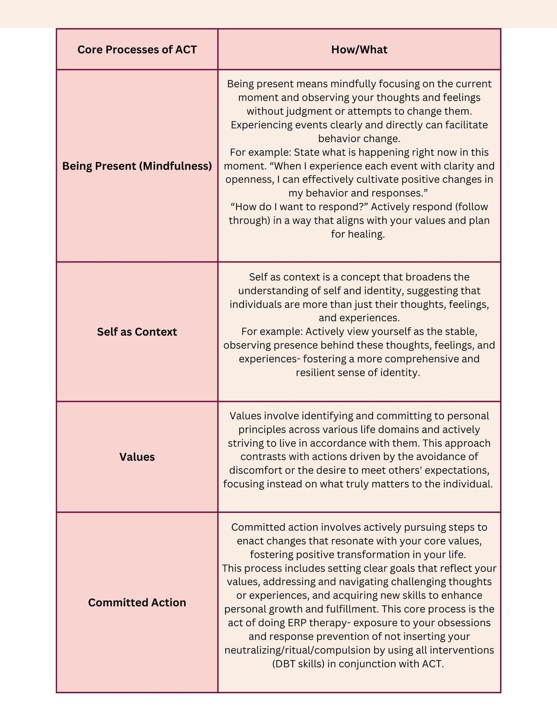 ACT for OCD Quick Guide: Acceptance & Commitment Therapy, OCD ...