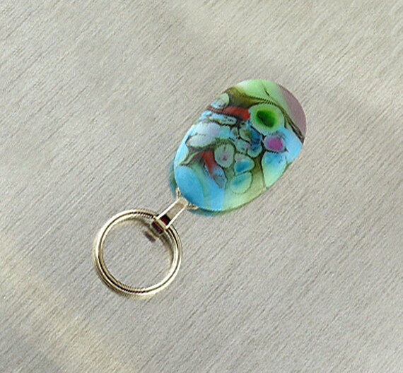 Items Similar To Magnetic Id Holder Handmade With Lampwork Glass Andor Magnetic Eyeglass Holder