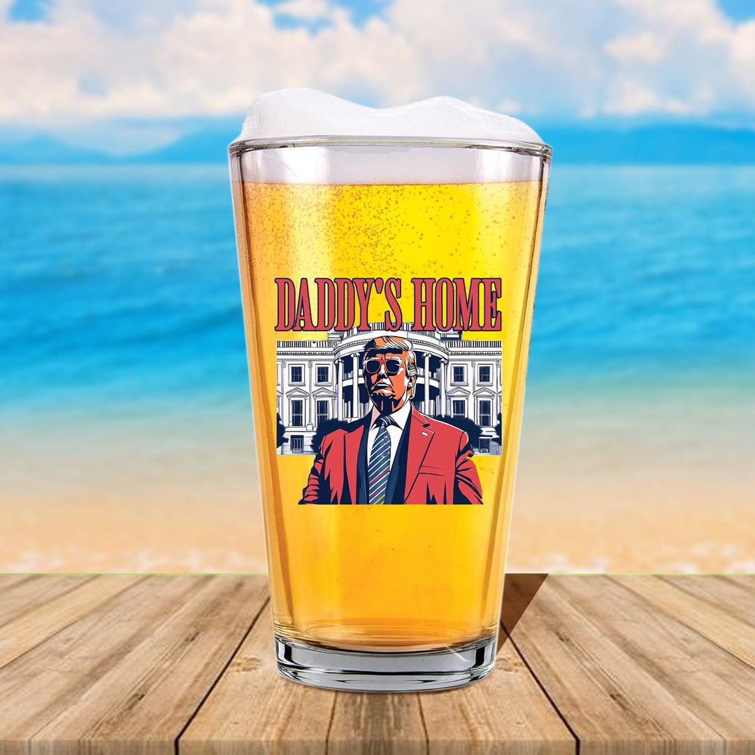 Custom Bluey Best Dad Ever Rad Dad Pint Glass,father's Day Gift ...