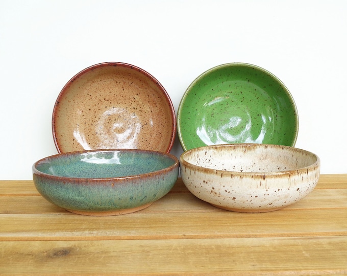 Prep Bowls Stoneware Ceramic Pottery Snack Bowls Instant - Etsy