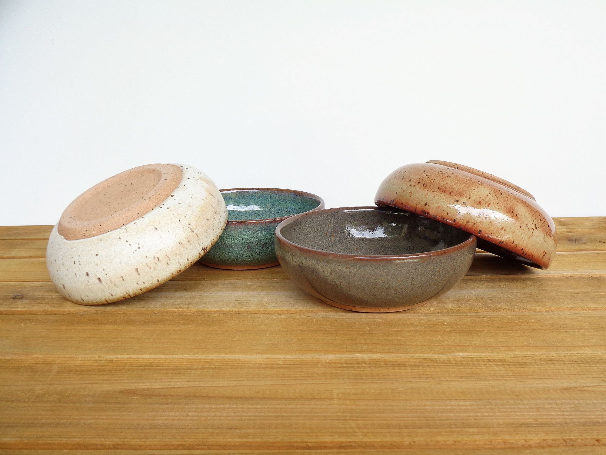 Prep Bowls Stoneware Ceramic Pottery Snack Bowls Instant | Etsy